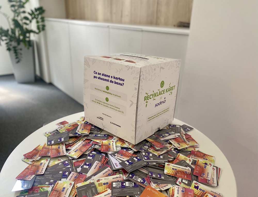 Recyklace karet s Pluxee 2024 (propadlá platnost Sodexo karty)